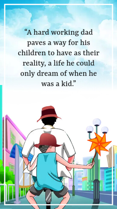 father's day instagram story Template | PosterMyWall