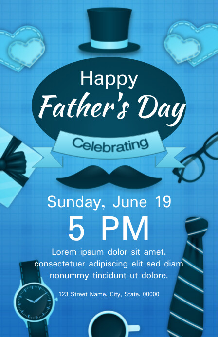 Father's Day Invitation Template | PosterMyWall