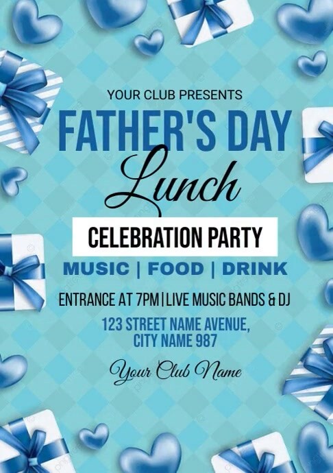 Copy of Father's Day Lunch | PosterMyWall