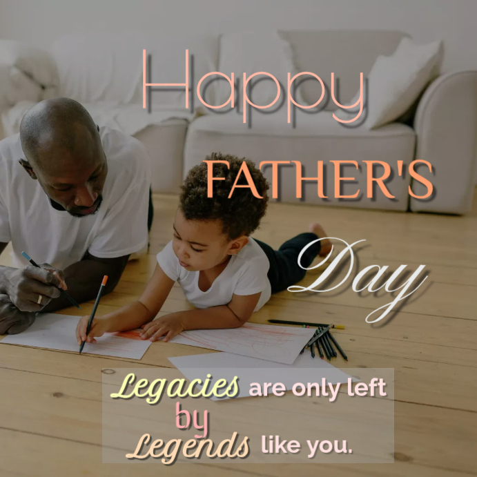 father's day message (2) Template | PosterMyWall