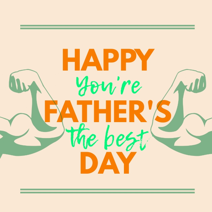 FATHER'S DAY POST Template | PosterMyWall