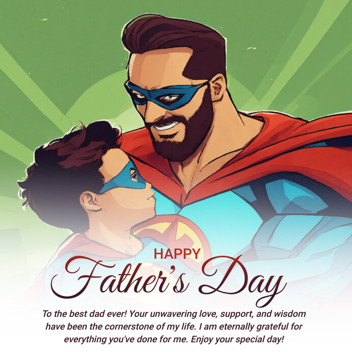 Plantilla de Father's day poster | PosterMyWall