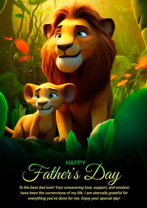 Father's day poster Template | PosterMyWall