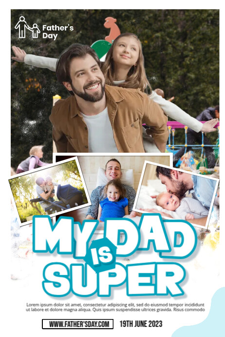 Father's Day Poster Template | PosterMyWall