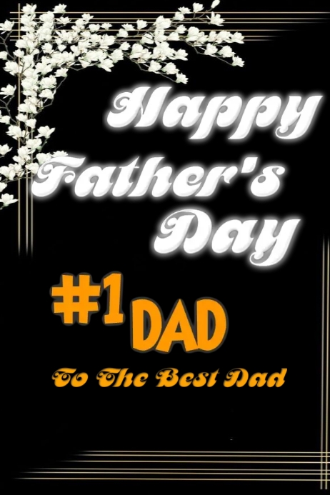 Father's day poster Template | PosterMyWall