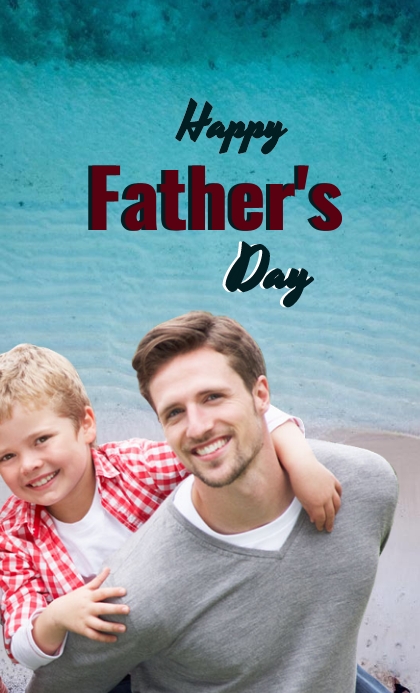 Father's Day Poster template | PosterMyWall