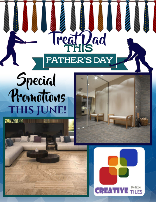 Father's Day promotion Template | PosterMyWall
