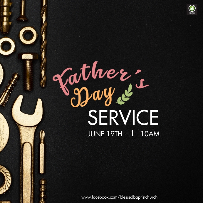 Copy of FATHER'S DAY SERVICE | PosterMyWall