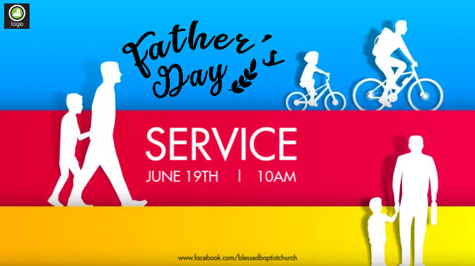 FATHER'S DAY SERVICE Template | PosterMyWall