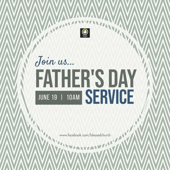 Father's Day Service Template | PosterMyWall