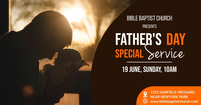 Copy of Father's day service | PosterMyWall