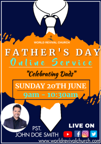 FATHER'S DAY Template | PosterMyWall