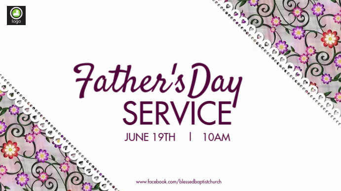 FATHER'S DAY SERVICE Template | PosterMyWall