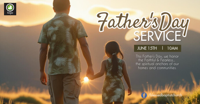 Copy of Father's Day Service | PosterMyWall