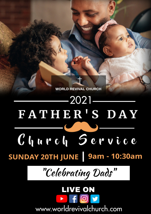 Copy of Father's day service | PosterMyWall