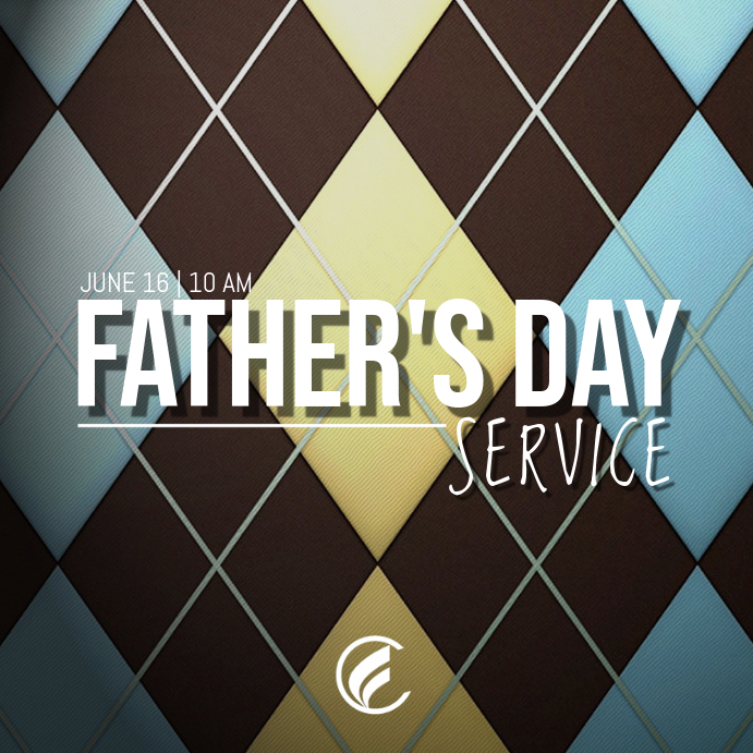 Father's Day Service Template | PosterMyWall