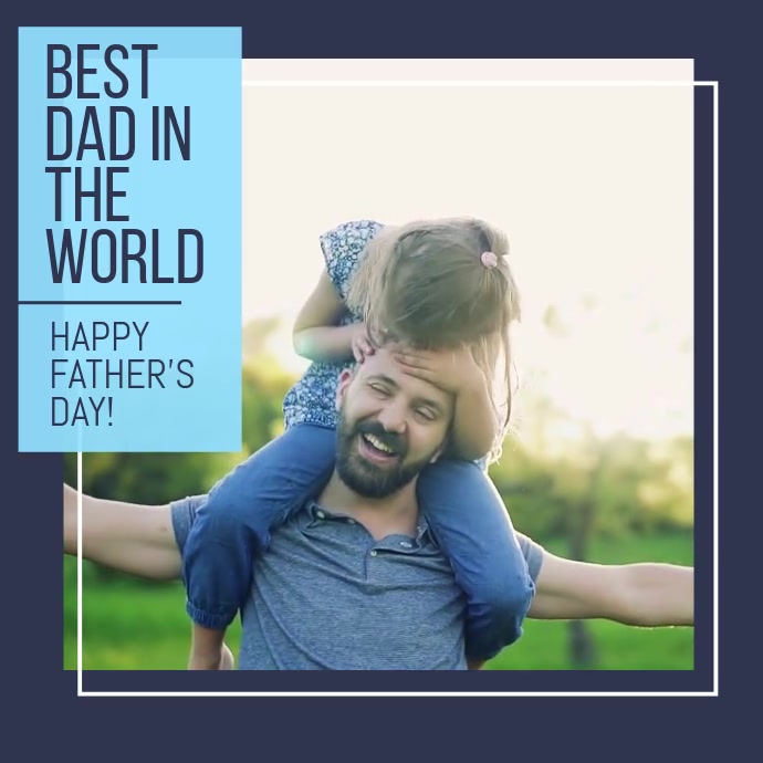 Father's Day social media post Template | PosterMyWall