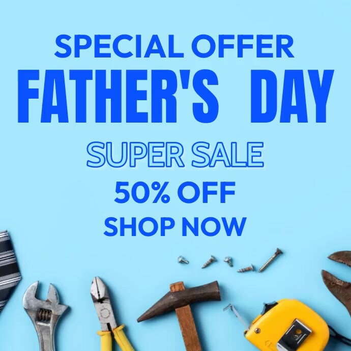 Father's Day Special Offer Template | PosterMyWall