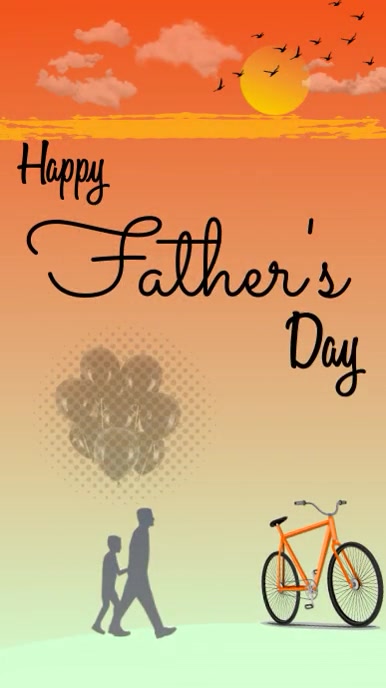 Father's Day Instagram reel video Template | PosterMyWall
