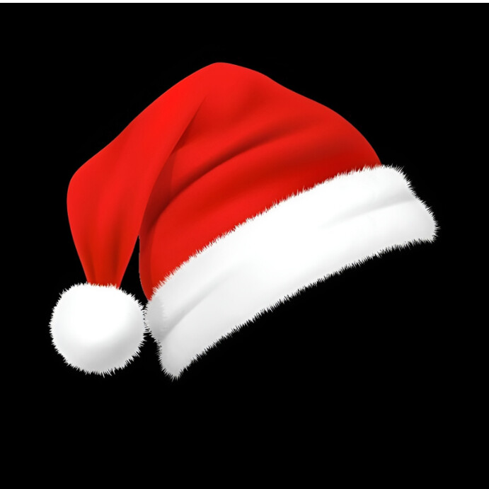 Father Christmas cap Template | PosterMyWall