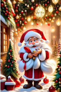 Father Christmas Template | PosterMyWall