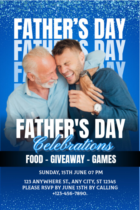 Copy of Father Day Celebrations Poster | PosterMyWall