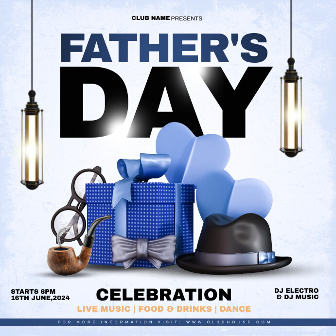 fathers day celebration Template | PosterMyWall