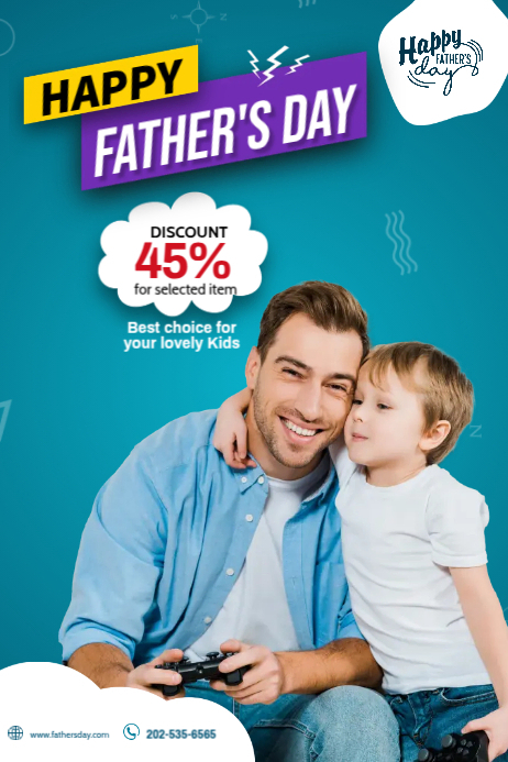 Fathers Day Event Template | PosterMyWall