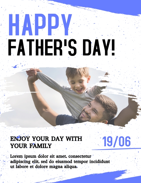Fathers Day Poster Template | PosterMyWall