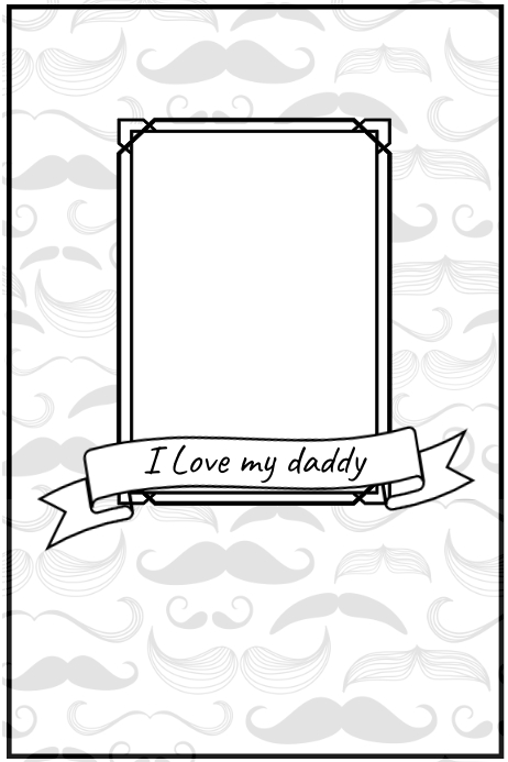 Fathers Day poster greeting card Template | PosterMyWall