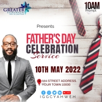 ZOOM SUNDAY SERVICE TEMPLATE | PosterMyWall