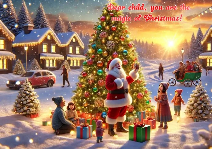 Fathers Love @Christmas Template | PosterMyWall