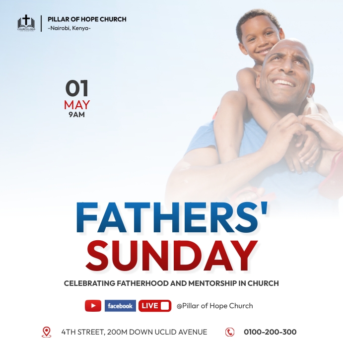 Copy of Fathers sunday | PosterMyWall