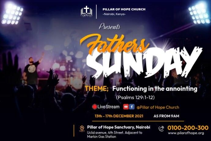 Fathers sunday Template | PosterMyWall