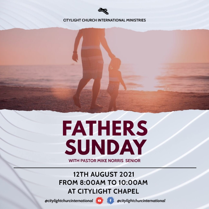 fathers sunday flyer template | PosterMyWall