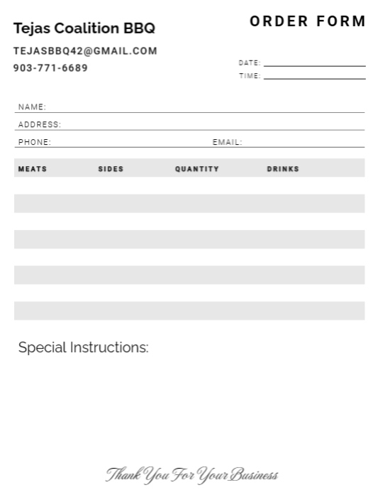 Modern Business Invoice Order Form Flyer | PosterMyWall