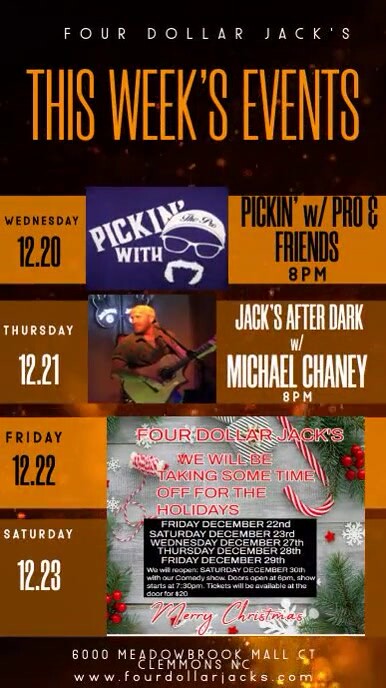 Music Festival Fest Band Event Story Schedule | PosterMyWall