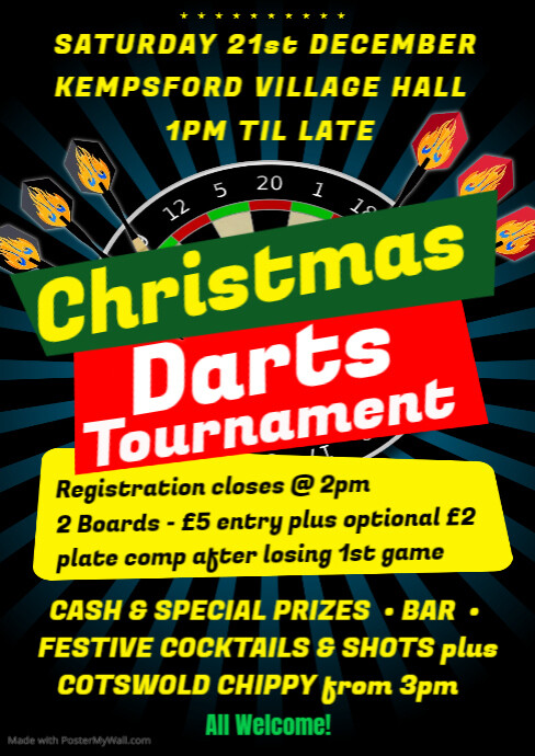 DARTS POSTER | PosterMyWall