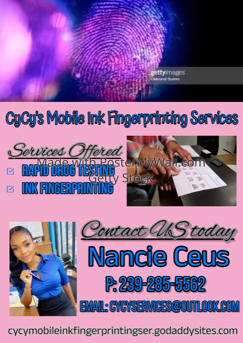 Copy of Fingerprinting | PosterMyWall