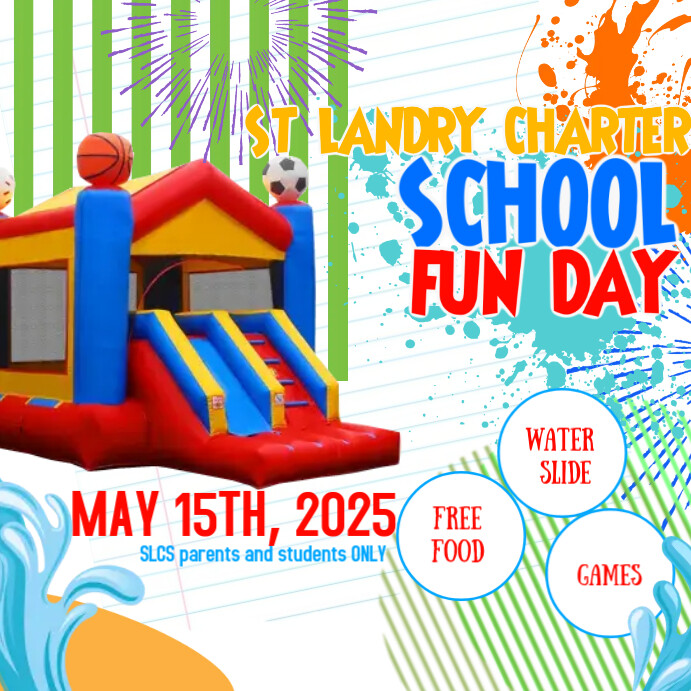 Copy of BACK 2 SCHOOL FUN DAY | PosterMyWall