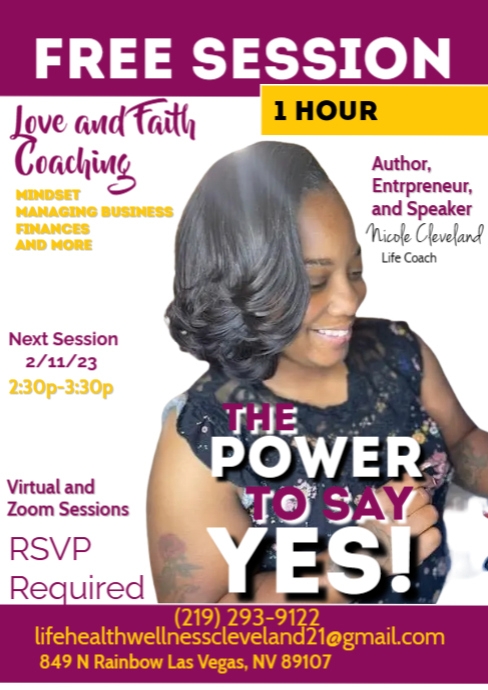 say Yes Power Workshop Spiritual Strong Women | PosterMyWall