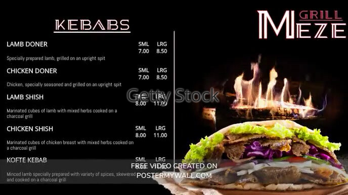 Copy of MEZE GRILL (2) | PosterMyWall