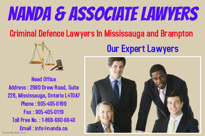 Criminal Defence Lawyers In Mississauga and Brampton | PosterMyWall