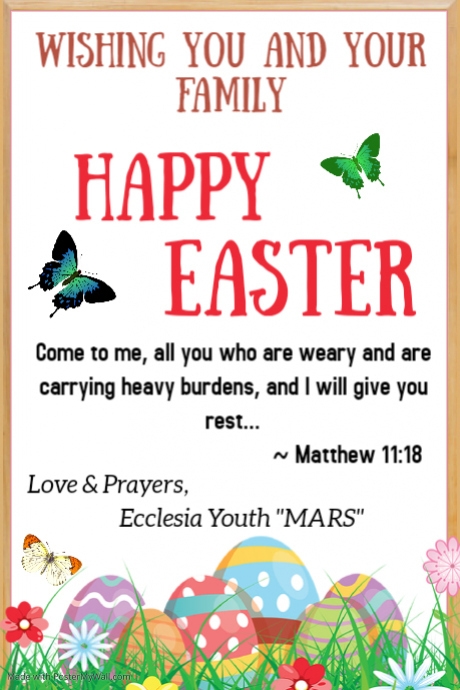 Copy of Copy of Easter Open Hours Poster Template | PosterMyWall