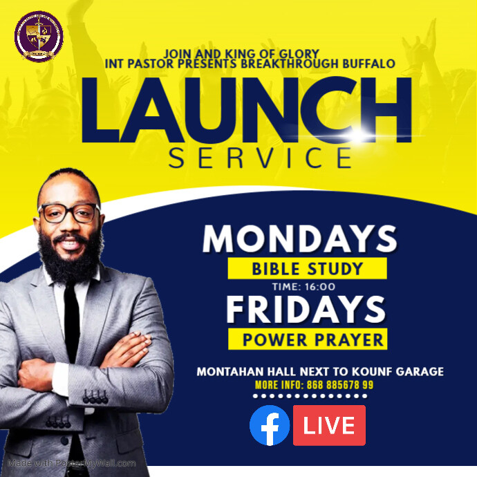 Copy of Launch service | PosterMyWall