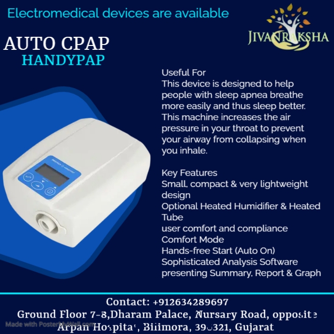 Copy of 02 AUTO CPAP HANDYPAP | PosterMyWall