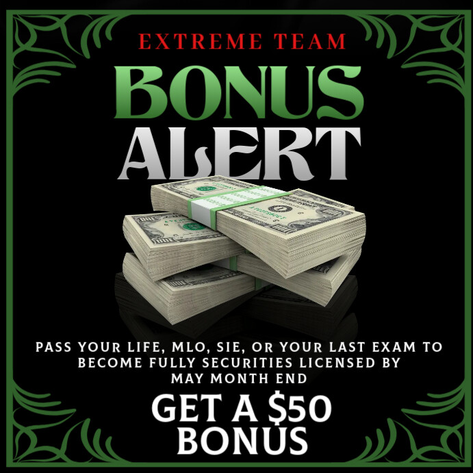 Copy of MONEY FAST Instagram Flyer Template | PosterMyWall