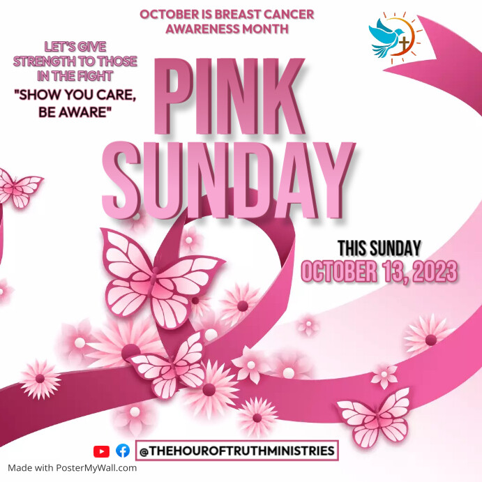 Copy of Pink Sunday | PosterMyWall
