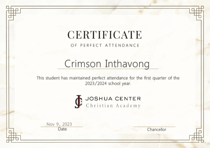 Elegant certificate template CI | PosterMyWall