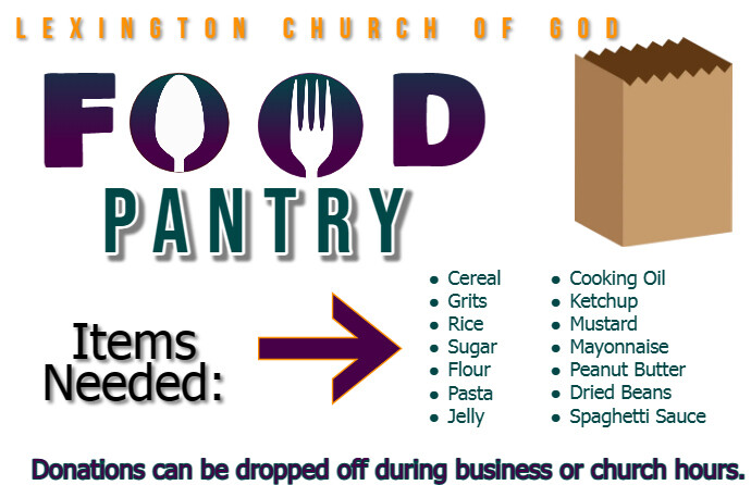 Copy of Food Pantry - Week 1 HANDOUT | PosterMyWall